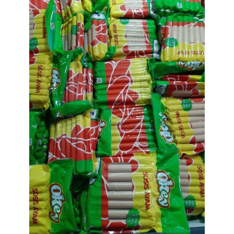 Jual sosis ayam okey 30 pcs dan 15 pcs frozen food | Shopee Indonesia