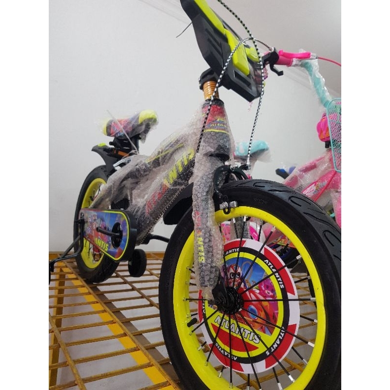 Jual Sepeda Anak Sepeda BMX 16 inch ATLANTIS ( BAN JUMBO ) ( KUNING ...