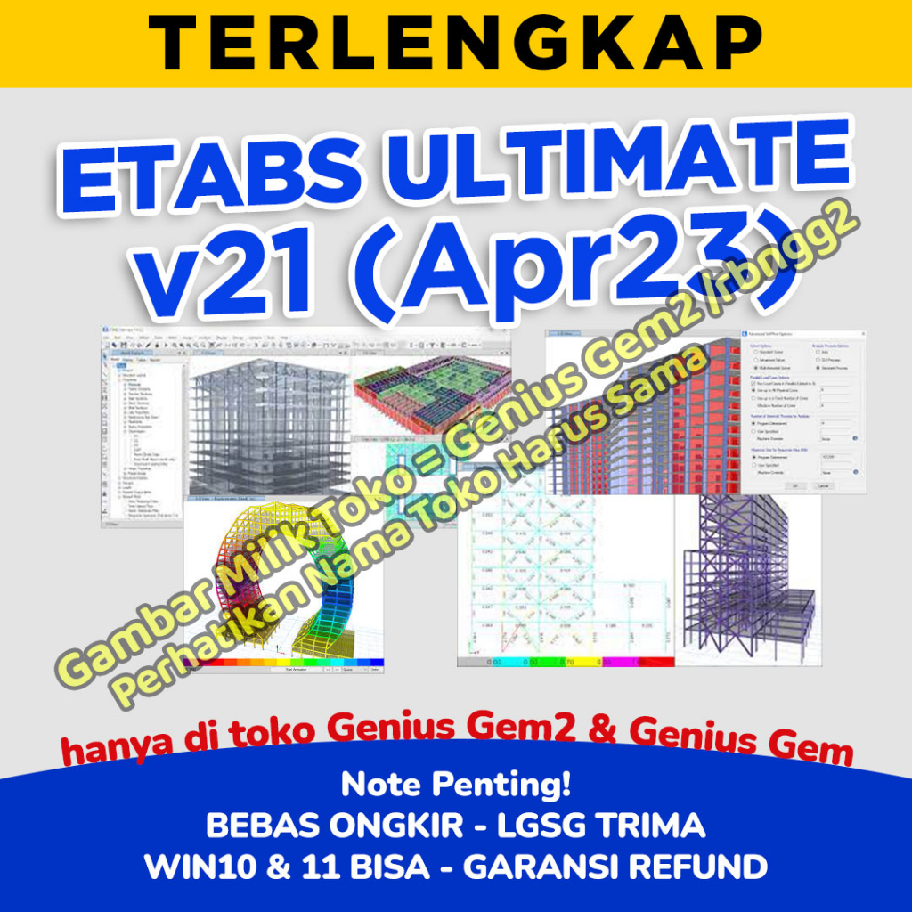 Jual ETabs Ultimate -Win Full | Shopee Indonesia