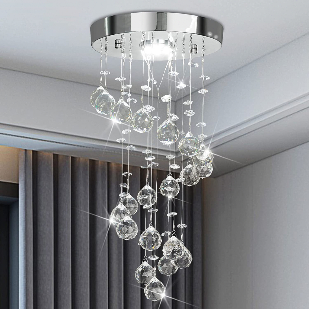 Jual Lampu Gantung Kristal Lampu Plafon Minimalis Modern Lampu Hias ...