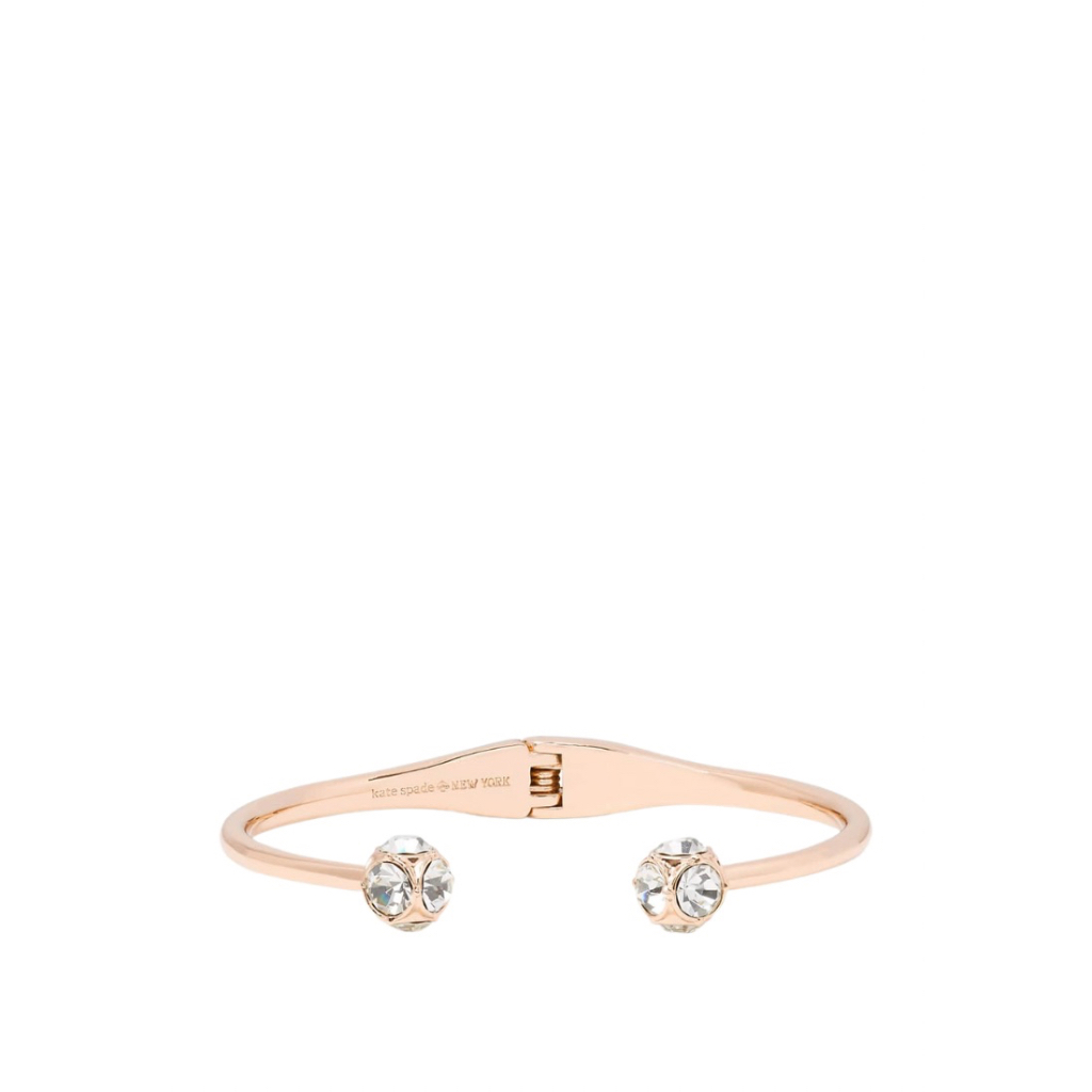 Jual KATE SPADE Lady Marmalade Open Cuff Rose Gold | Shopee Indonesia