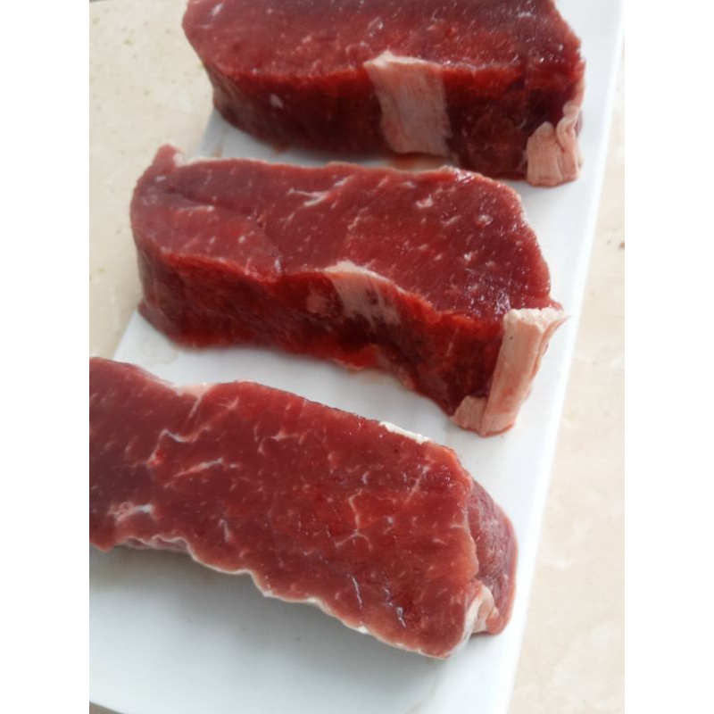 Jual daging sirloin lokal/khas luar potongan steak 500gr | Shopee Indonesia