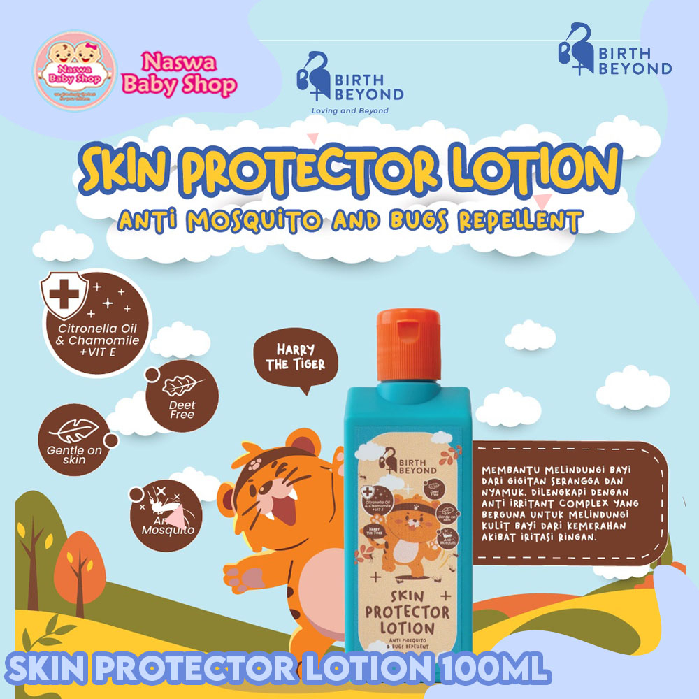 Jual Birth Beyond Skin Protector Lotion Bayi Anti Nyamuk 100ml | Shopee ...