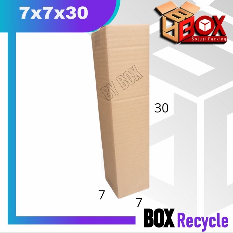 Jual box online shop botol 7x7x30/box packing botol/kardus kemasan ...