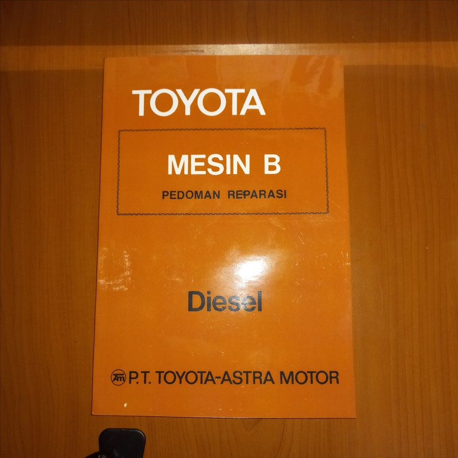 Jual Duplikat Buku Pedoman Reparasi Mesin Toyota tipe B Diesel | Shopee ...