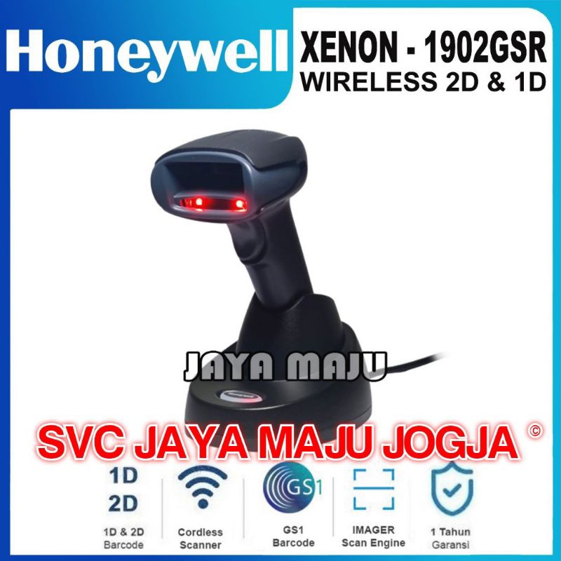 Jual HONEYWELL XENON 1902 GSR - WIRELESS - USB - 1D 2D - BATERAI 1.800 ...