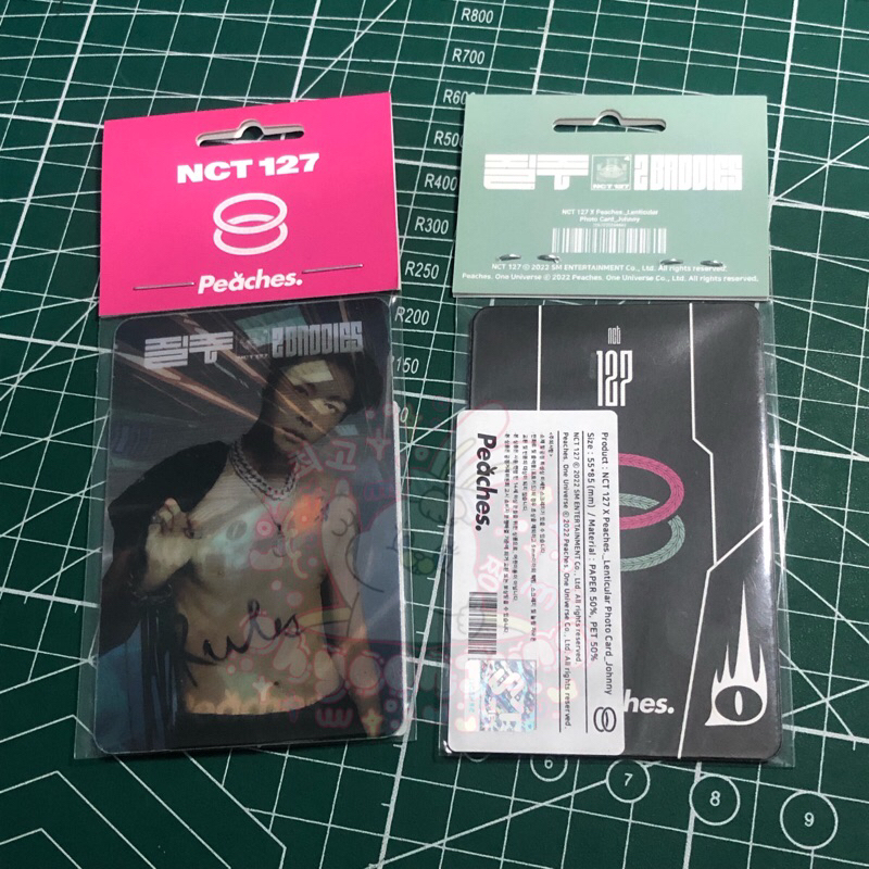 Jual PC Lenticulard Card 2Baddies NCT127 X Peaches Photocard Lenti ...