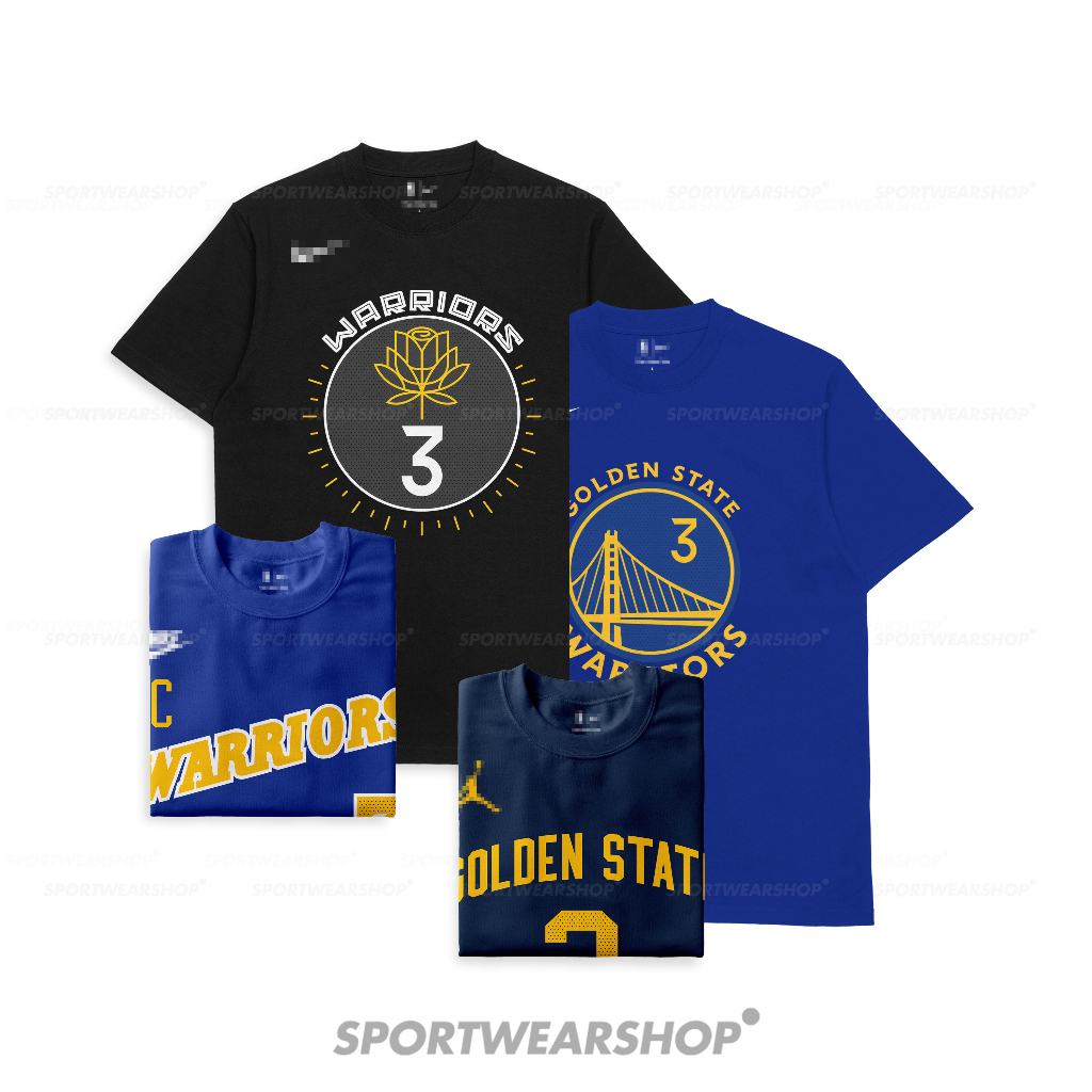 Jual Kaos Basket Unisex Golden State Warriors No.3 Jordan Poole ...