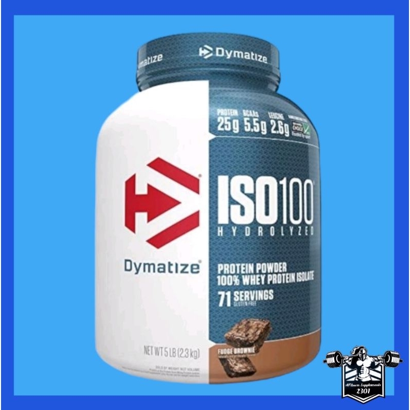Jual Dymatize Iso100 Hydrolyzed Protein Powder 5lbs 100 Whey Isolate 9484