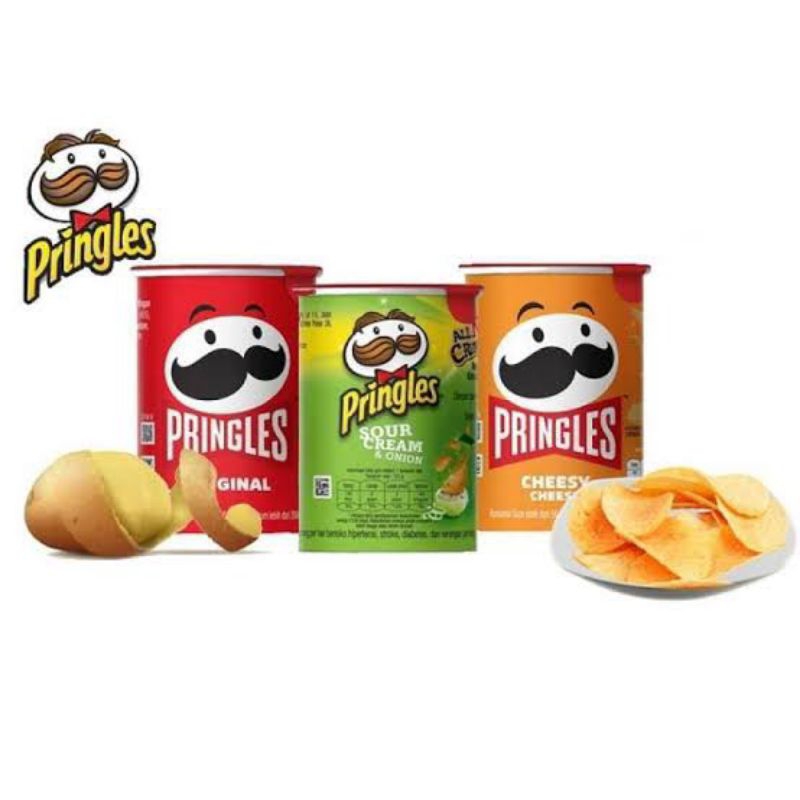 Jual Pringles kripik kentang original 42gram | Shopee Indonesia