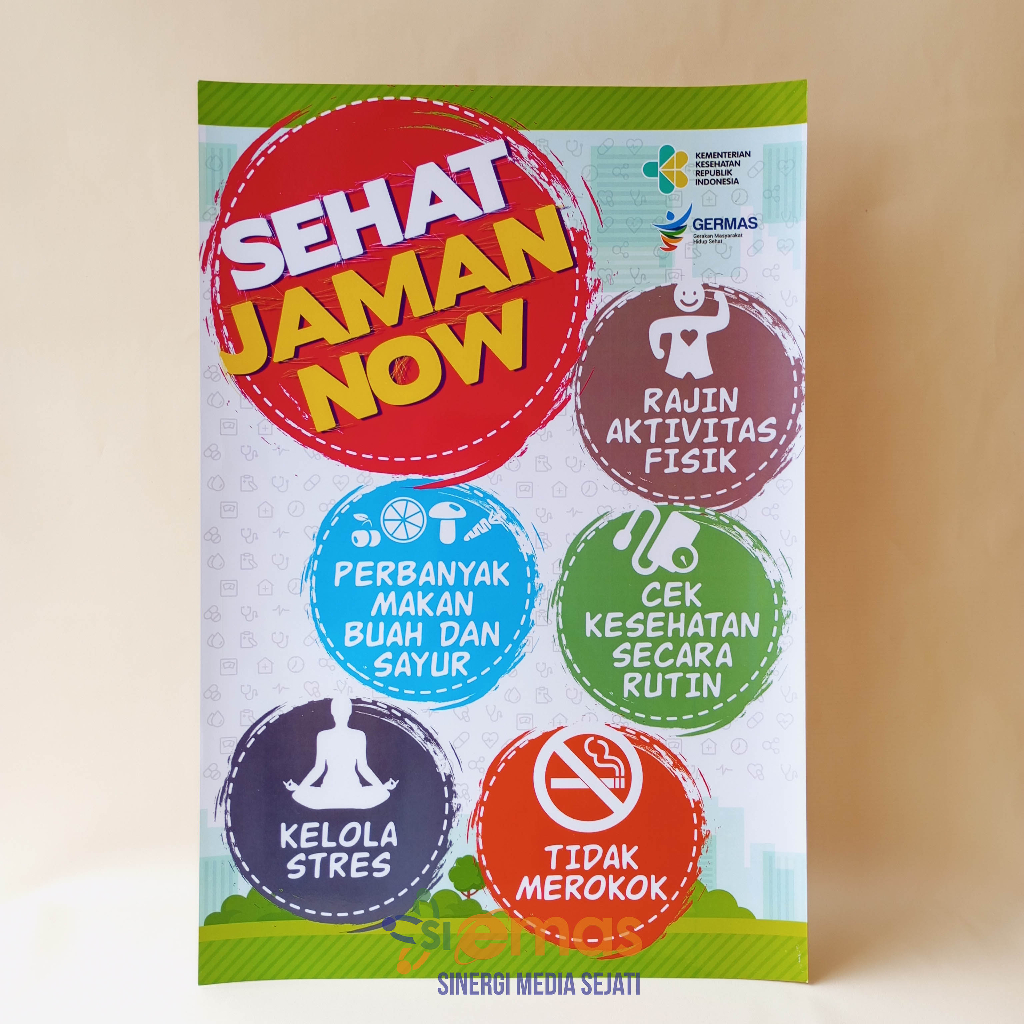 Jual Poster Kesehatan | Poster Sehat Jaman Now | Shopee Indonesia