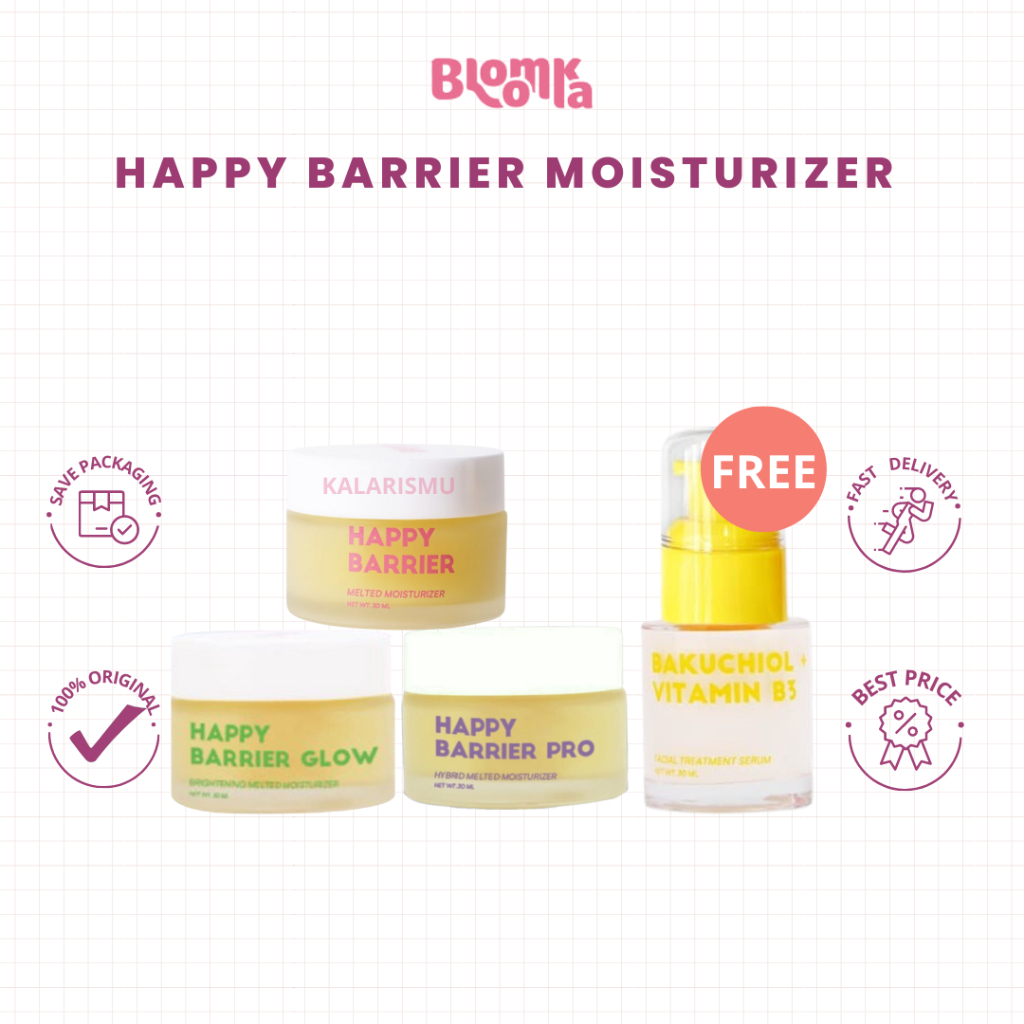Jual Bloomka Happy Barrier// Happy Glow // Happy Pro Brightening ...