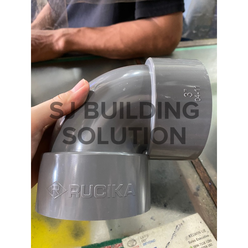 Jual ELBOW / KNEE PIPA PVC 3” INCH RUCIKA (D) / ELBO | Shopee Indonesia