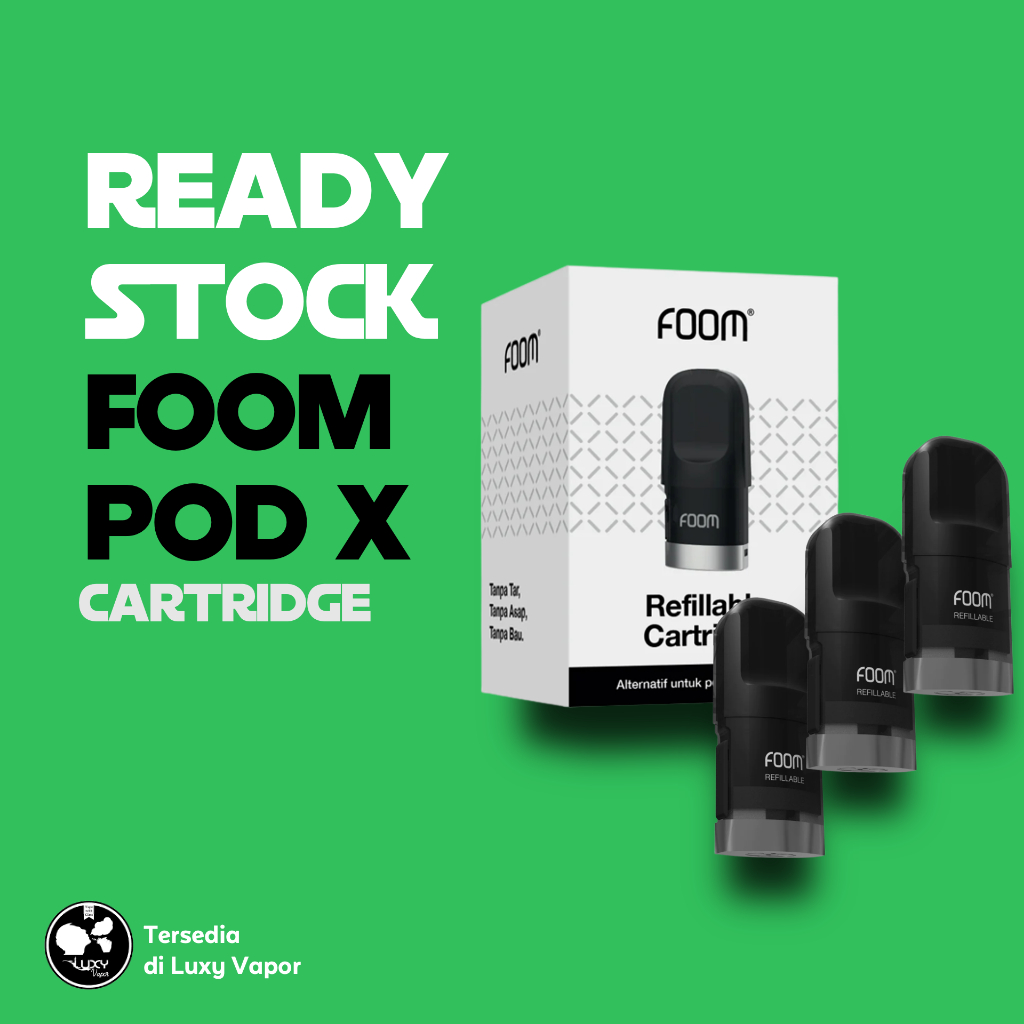 Jual Foom Pod X Cartridge / 1 Pc Cartridge | Shopee Indonesia