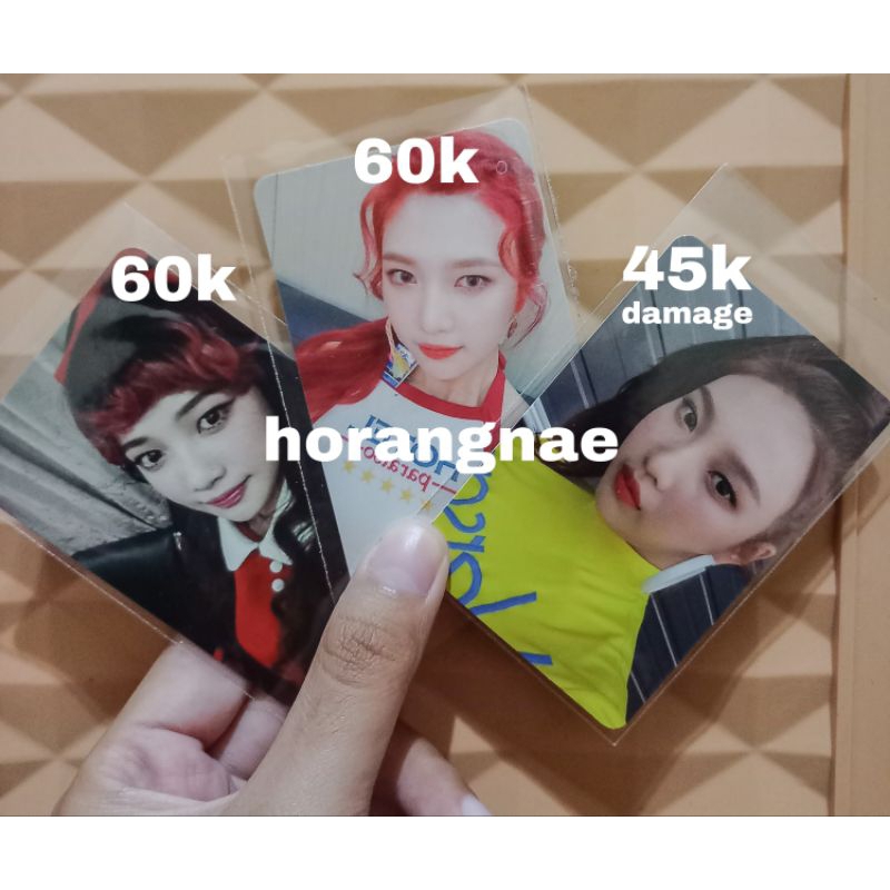 Jual Red Velvet Wendy Joy Yeri Photocards | Shopee Indonesia