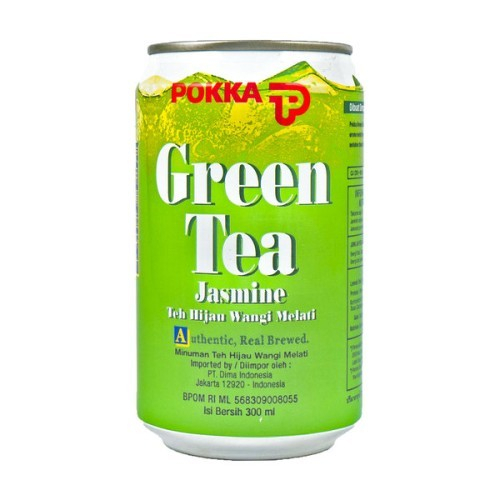 Jual POKKA GREEN TEA JASMINE Kaleng 300ML (24 X 300ML) Pokka Kaleng ...