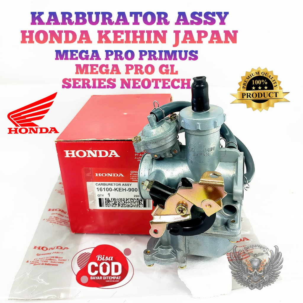 Jual KARBURATOR HONDA KEH MEGA PRO LAMA MEGA PRO GL PRO NEOTECH PRESISI TIDAK BANJIR LANGSAM ...