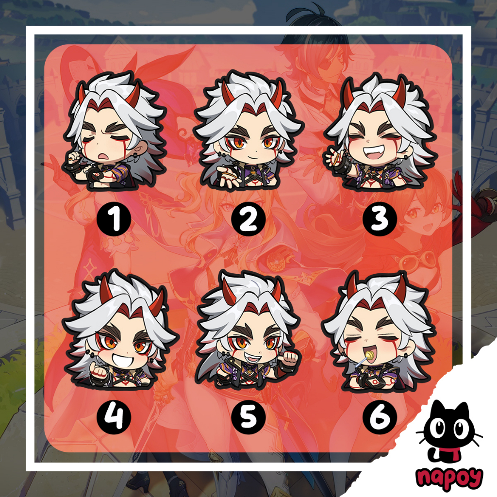 Jual Sticker Vinyl Game Anime Itto Genshin Impact | Shopee Indonesia