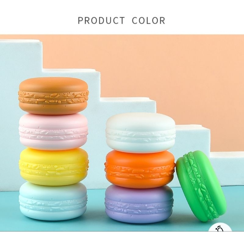 Jual Wadah Makaron Pot Macaron Tempat Aksesoris / Pot Cream Macaron ...