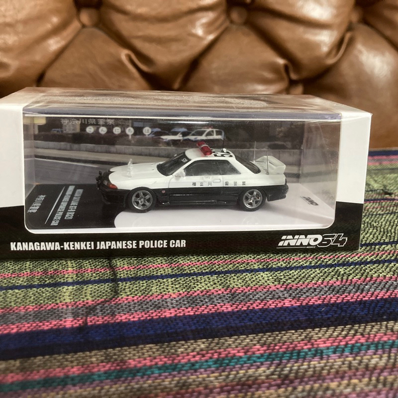 Jual Inno 1/64 Inno64 Nissan Skyline GTR R32 Japan Police Kanagawa ...