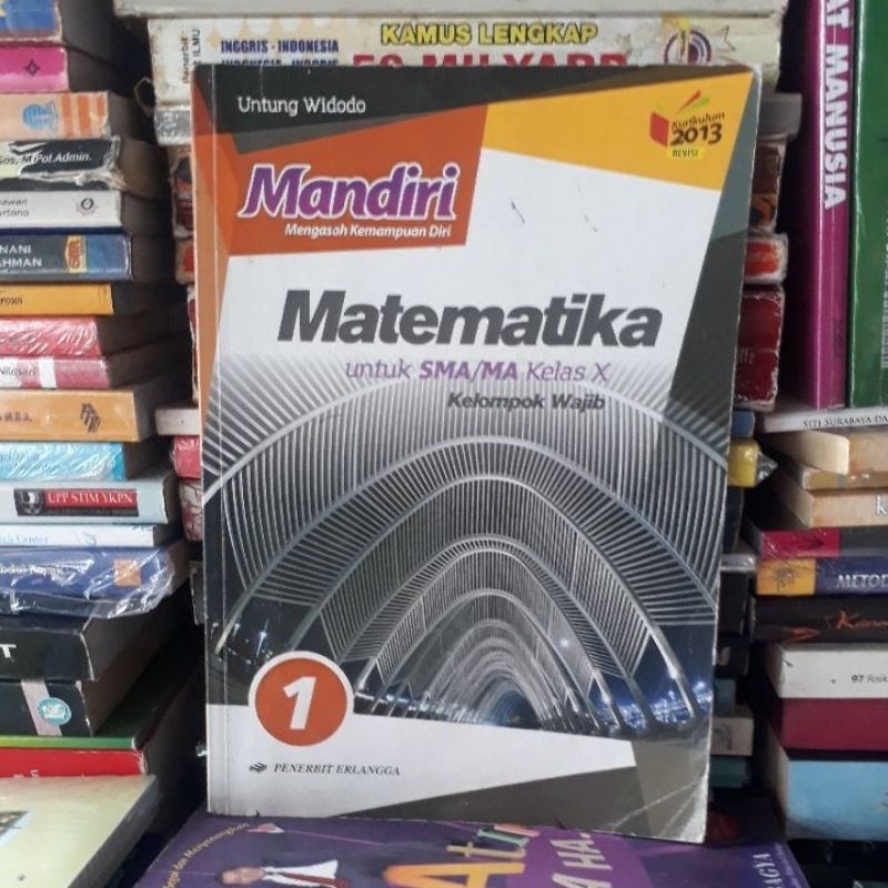 Jual Mandiri Matematika Untuk SMA/ MA Kelas Kelompok Wajib | Shopee Indonesia