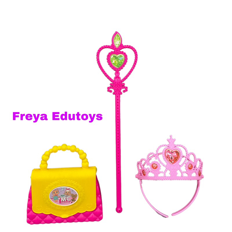 Jual Mainan Princess Peri Tongkat Tas Tiara Peri Princess | Shopee ...