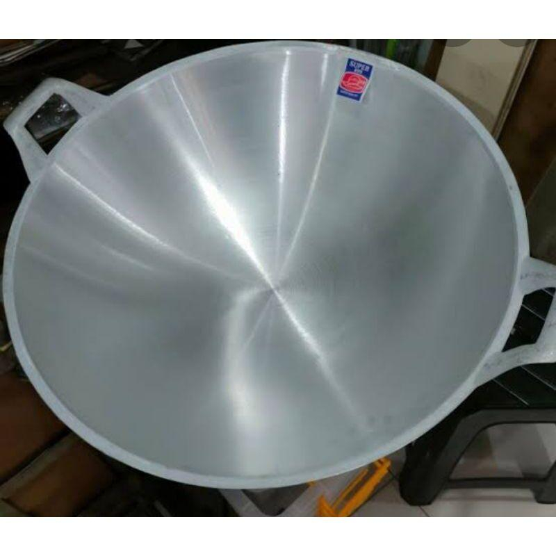 Jual wajan kuali ceper besar no 20 ukuran diameter 48 cm | Shopee Indonesia