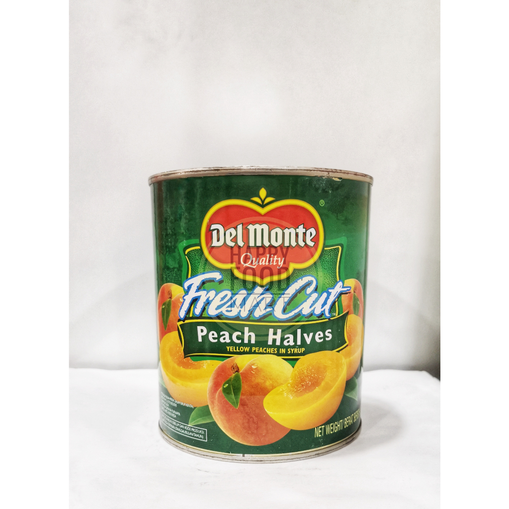 Jual [HALAL] DEL MONTE FRESH CUT PEACH HALVES 825G/DELMONTE PERSIK ...