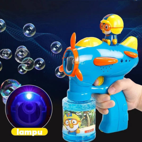 Jual Unik Mainan Anak BUBBLE GUN LUCU UKURAN BESAR Bubble Gun Pistol ...