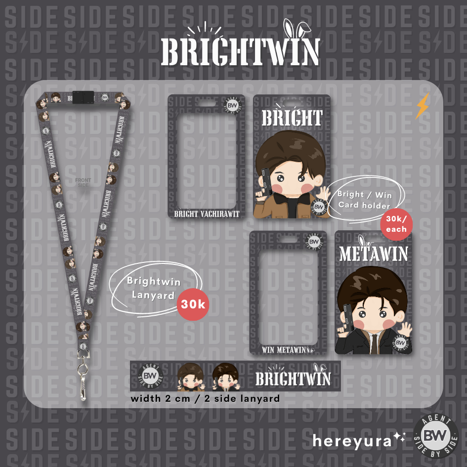 Jual BRIGHTWIN CARD HOLDER SIDE BY SIDE BRIGHT VACHIRAWIT WIN METAWIN 2GETHER | Shopee Indonesia