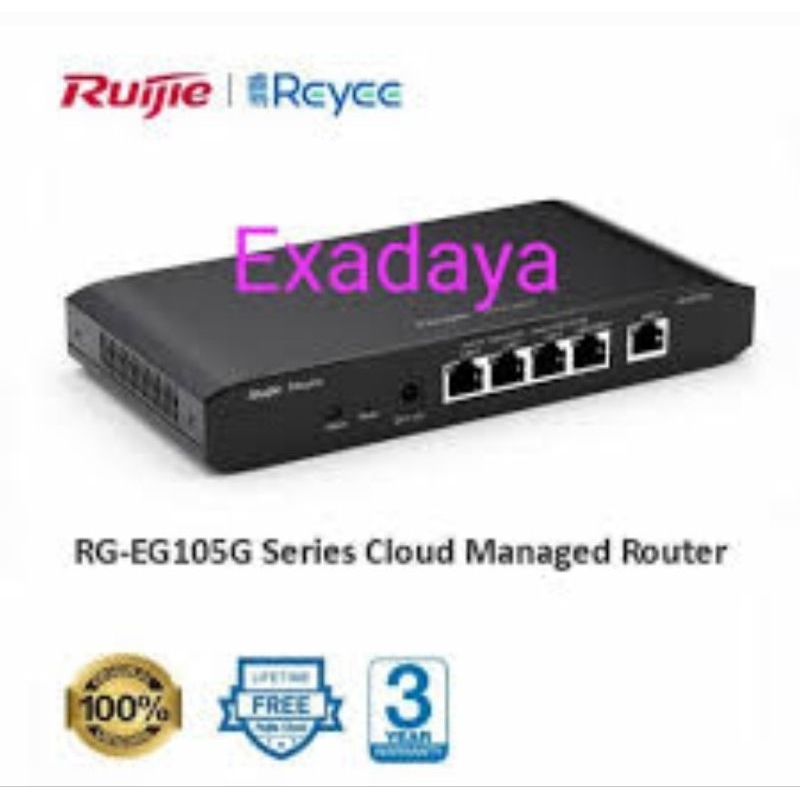 Jual Ruijie Reyee RG-EG105G Series Cloud Managed Router | Shopee Indonesia