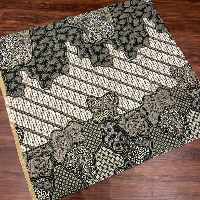 Jual Kain Batik Katun Warna Hijau Sage | Batik Sage Green | Shopee ...