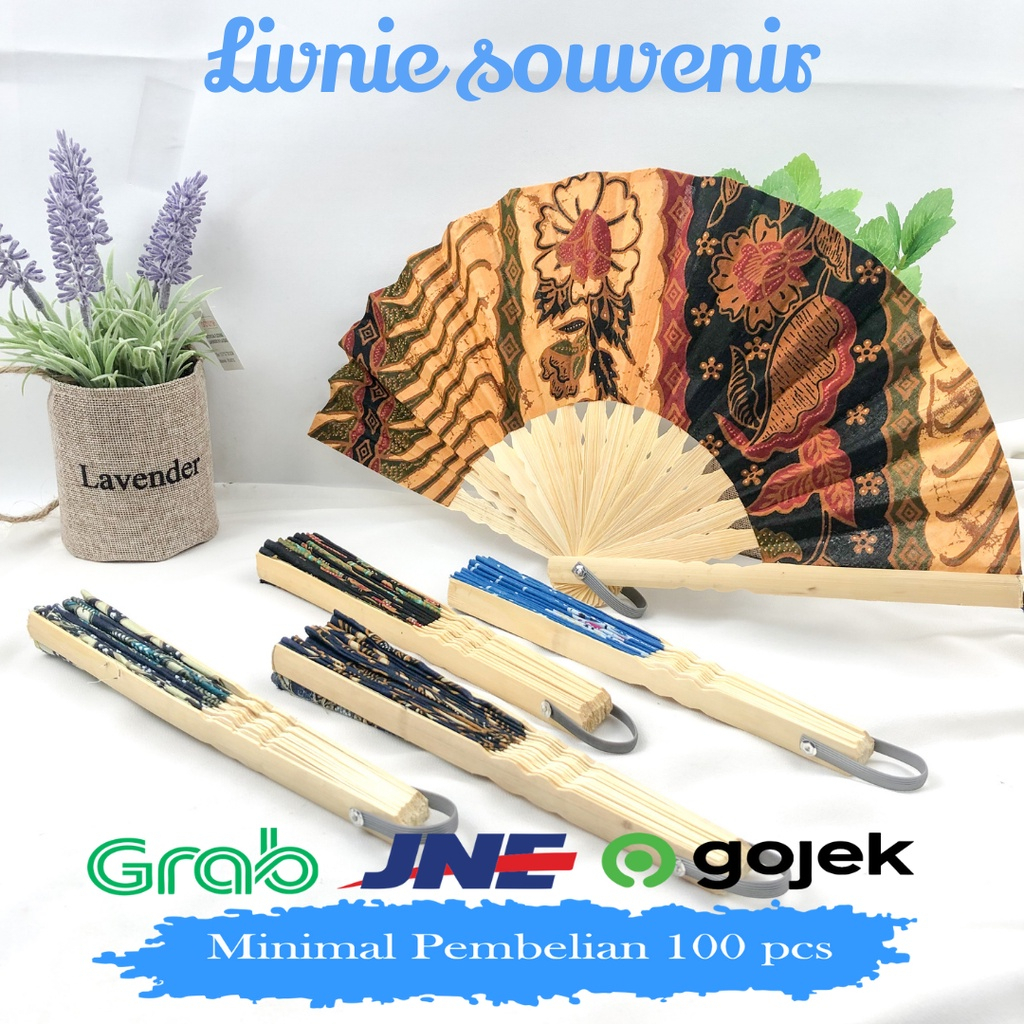 Jual Souvenir Kipas Batik Jumbo | Shopee Indonesia