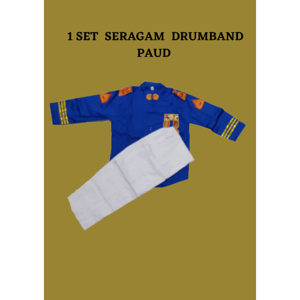 Jual 1 SET SERAGAM DRUMBAND ANAK TK | Shopee Indonesia
