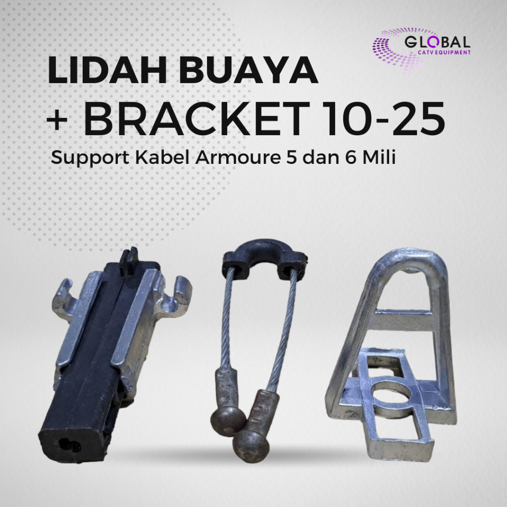 Jual LIDAH BUAYA BRACKET kabel 5mili s/d 25mili | Shopee Indonesia