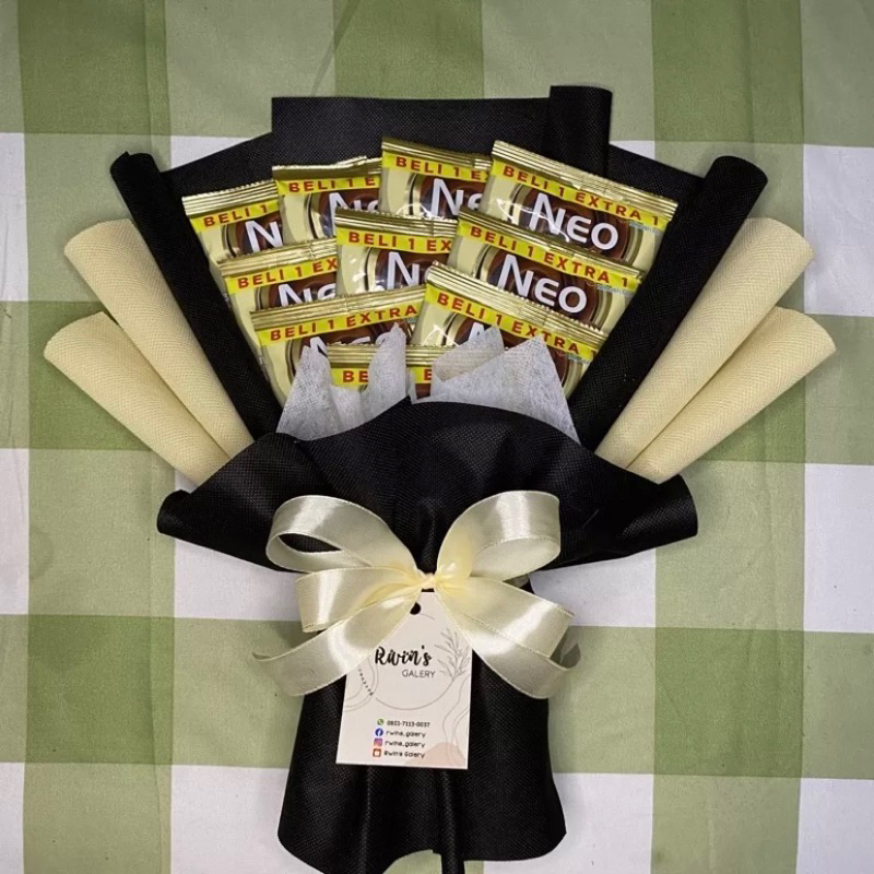 Jual [Pre-Order] Isi 10 Buket Kopi Neo Coffe sachet murah. Bouquet ...