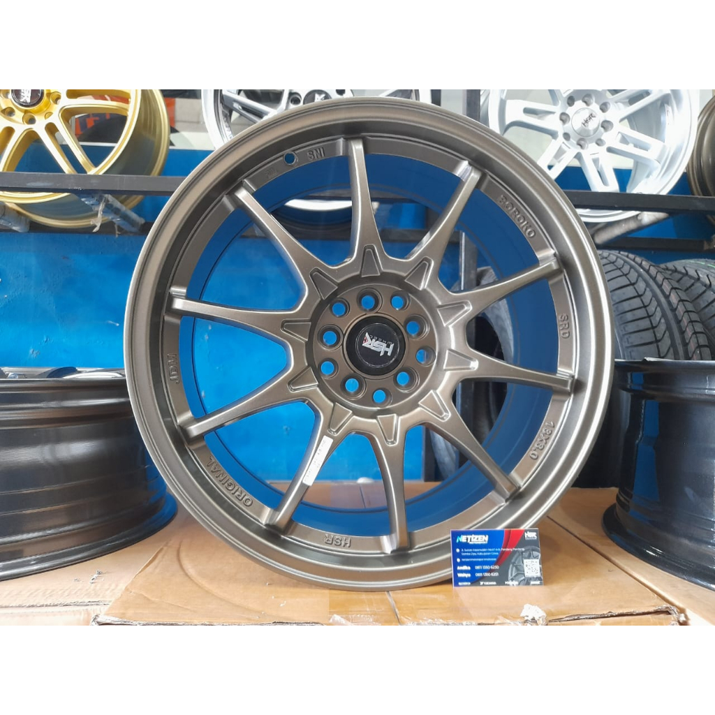 Jual velg mobil racing r18 cocok buat mobil hrv rush terios xpander ...