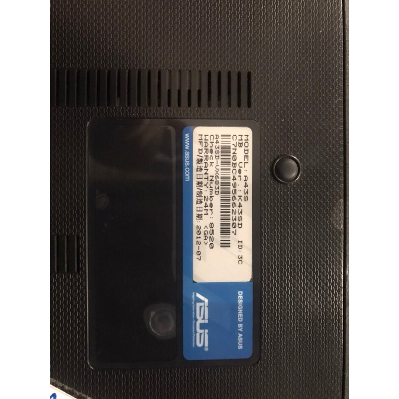 Jual LAPTOP ASUS A43S core i3 8GB RAM SSD 256GB | Shopee Indonesia