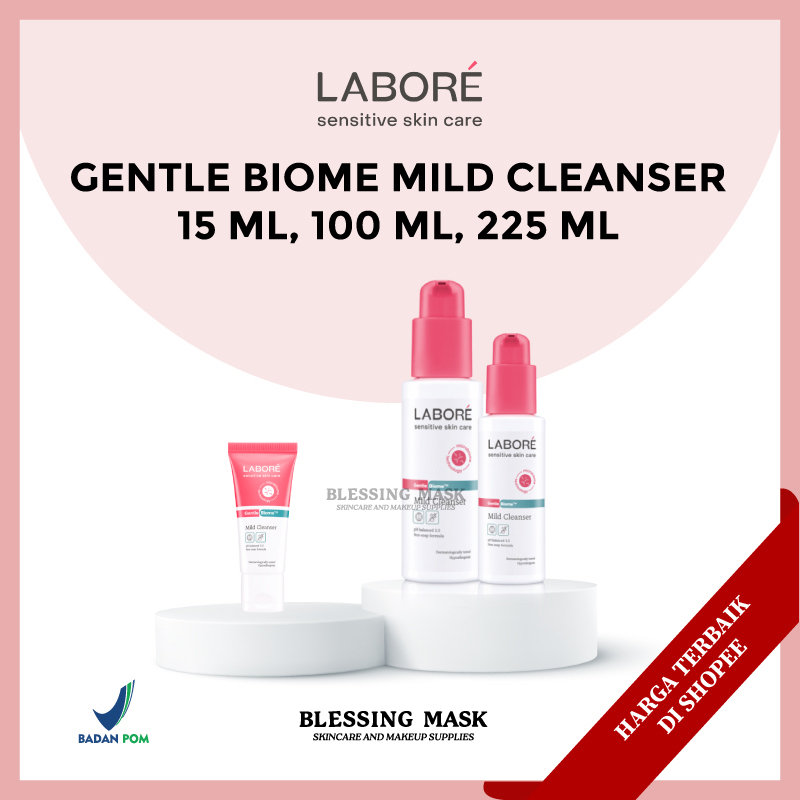 Jual LABORE GentleBiome Mild Cleanser - Gentle Face Wash Kulit Sensitif ...