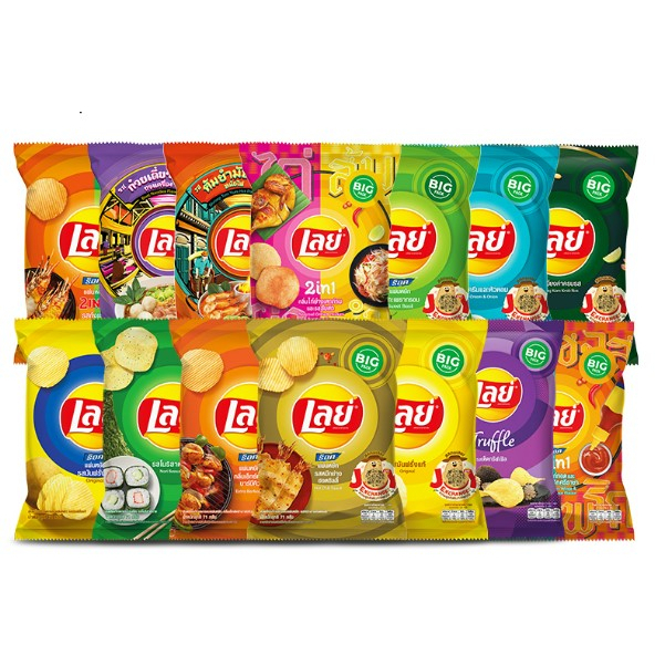 Jual LAYS THAILAND TRUFFLE BIG PACK SNACK THAILAND | Shopee Indonesia
