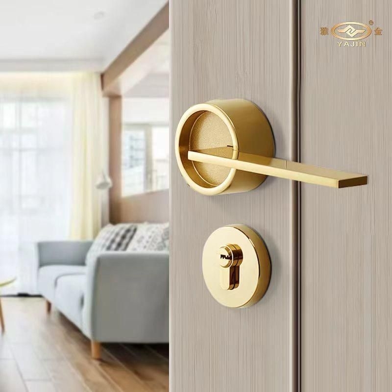 Jual Door Handle Pintu Pegangan Pintu Minimalis Elegant Black, Gold ...
