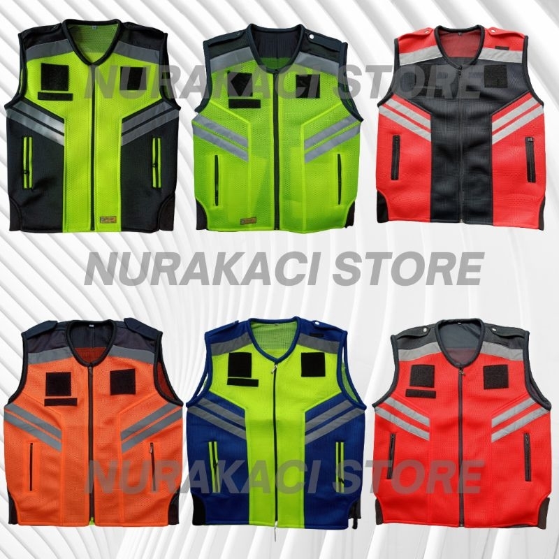 Jual Rompi Tebal Polos | Rompi Security | Rompi Polisi | Rompi Safety ...