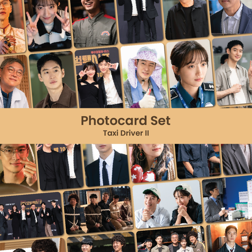 Jual Taxi Driver II Unofficial Photocard - Lee Je Hoon, Kim Eui Sung, Pyo Ye Jin, Jang Hyuk Jin ...