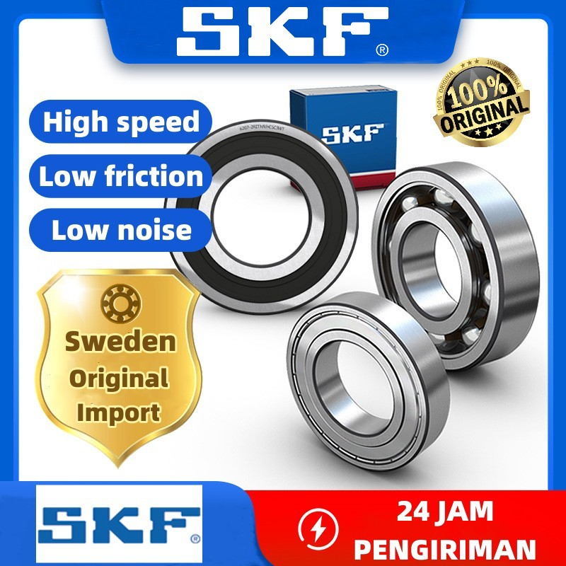 Jual Bearing 62 Seri SKF 100% Original / Bearing Roda / bantalan / Tutup Karet / Kualitas Tinggi ...