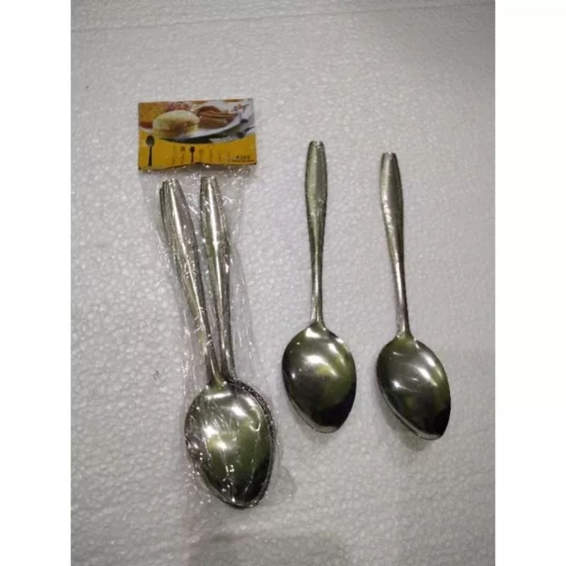 Jual Sendok Makan Stainless 1 lusin 12 pcs | Shopee Indonesia