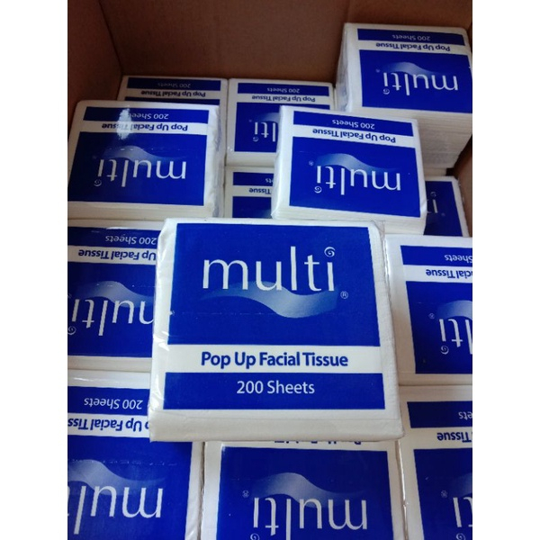 Jual TISU MULTI POP UP 200'S (4 pack) | Shopee Indonesia