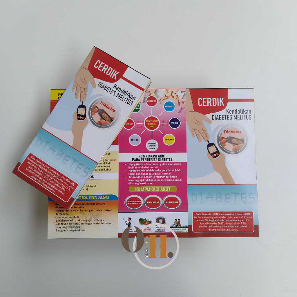 Jual Leaflet Diabetes - Brosur Diabetes Melitus - Brosur DM, Brosur ...