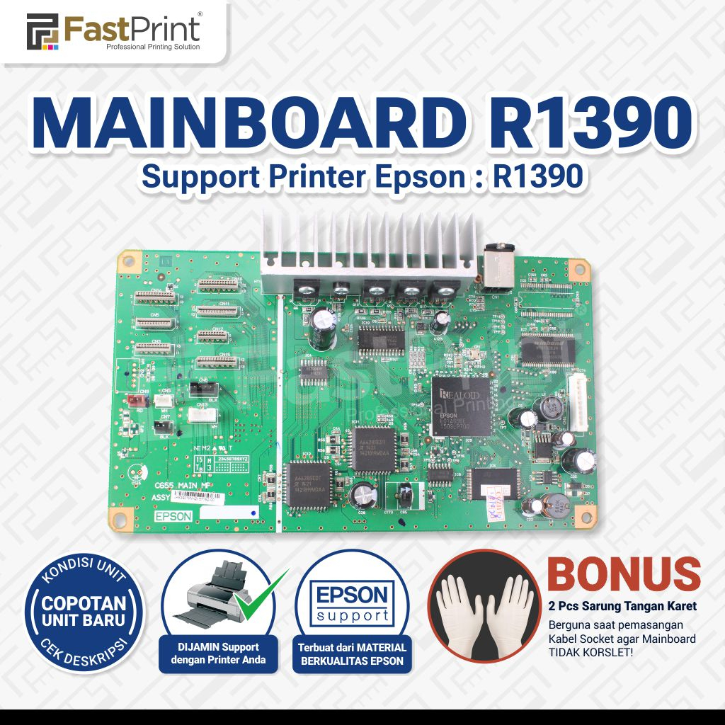 Jual Mainboard Motherboard Printer Epson Stylus Photo 1390 R1390 ...