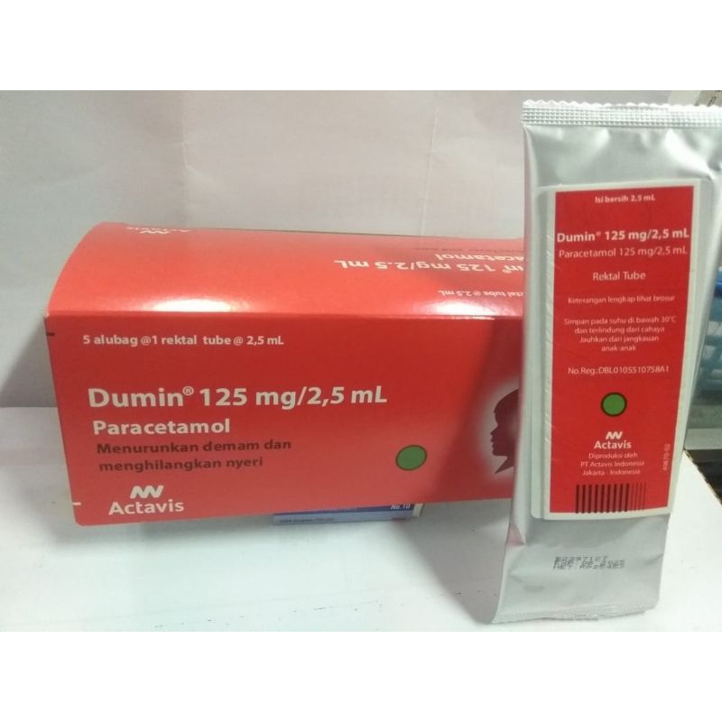 Jual Dumin Rectal 125mg (Box) | Shopee Indonesia
