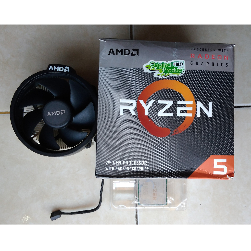 Jual AMD Ryzen 5 3400G Up to 4.2GHz Vega 11 Graphics | Shopee Indonesia